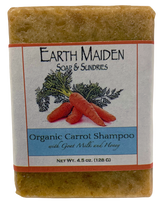 Shampoo: Organic Carrot Shampoo - Earth Maiden Soap & Sundries