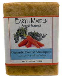Shampoo: Organic Carrot Shampoo - Earth Maiden Soap & Sundries