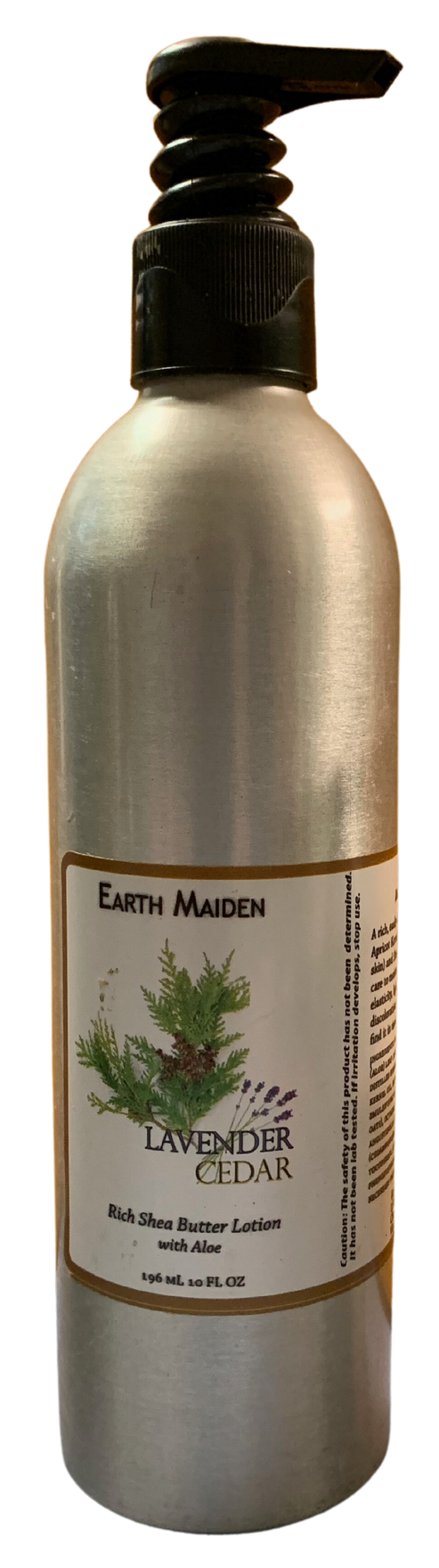 Lotion: Lavender Cedar Shea Butter Lotion - Earth Maiden Soap & Sundries