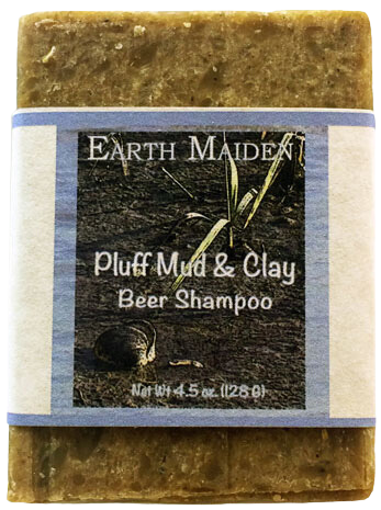 Shampoo: Pluff Mud & Clay Beer Shampoo - Earth Maiden Soap & Sundries